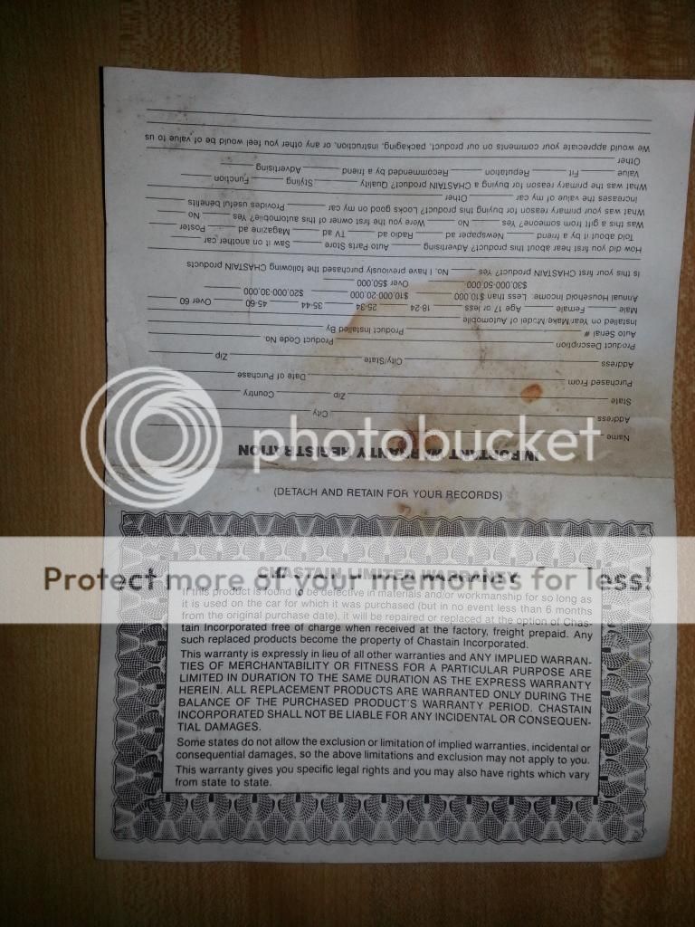 Chastain Shadow Louvers New, Info needed please. | ZCar Forum